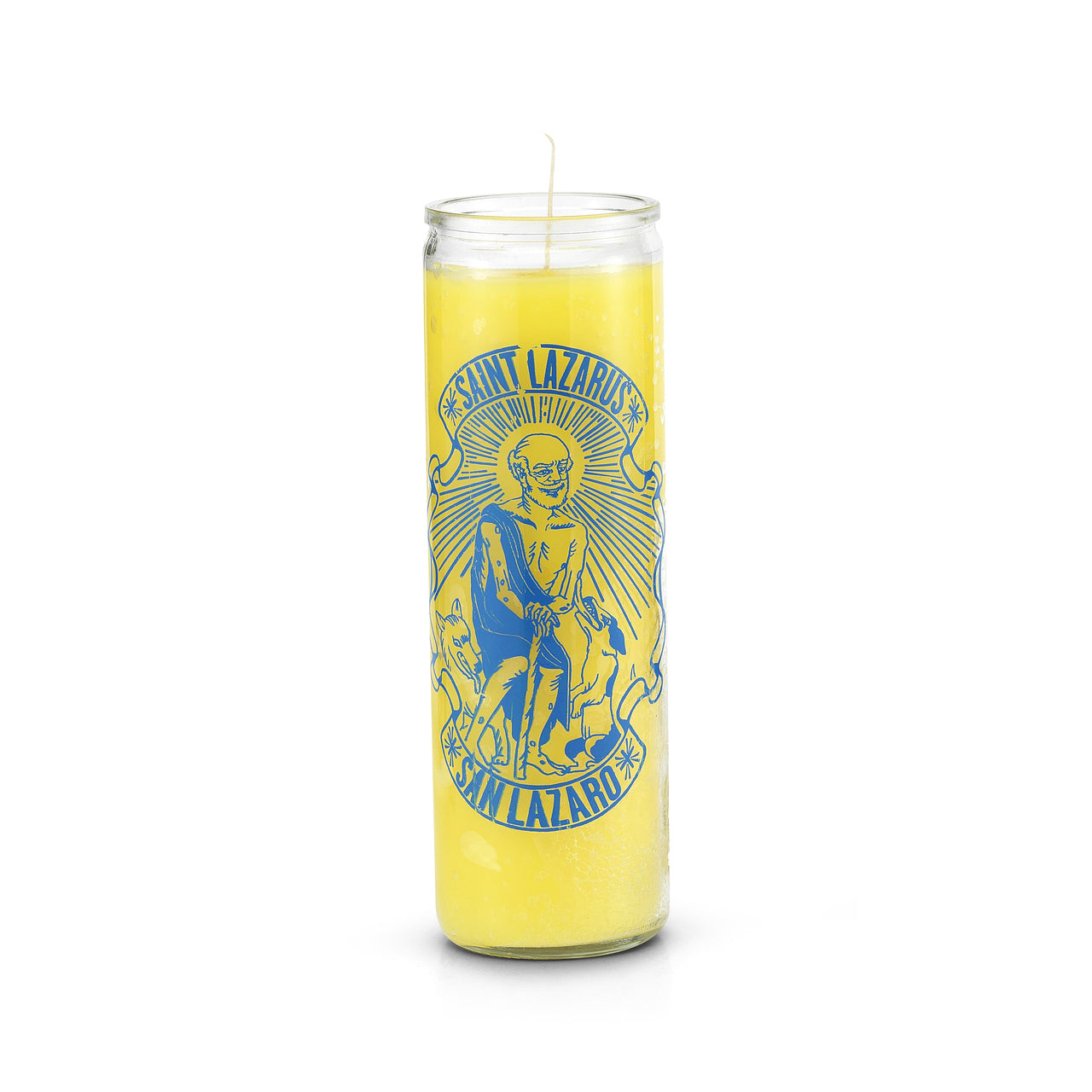 7 Day Saint Lazarus Candle (Yellow) – La Belle Deesse Botanica